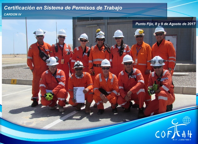 Certificación En Sistema De Permisos De Trabajo (CARDON IV) Punto Fijo ...