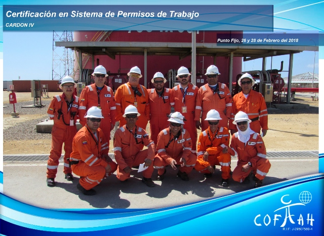 Certificación en Sistema de Permisos de Trabajo (CARDON IV) Punto Fijo ...