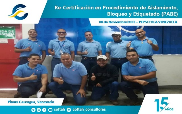 Re-Certificación En Procedimiento De Aislamiento, Bloqueo Y Etiquetado ...