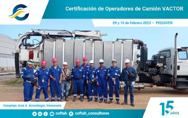 Certificación De Operadores De Camión Vactor Con PEQUIVEN En Complejo ...