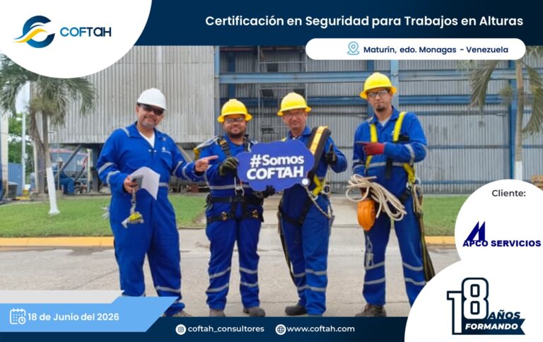 Certificación en Seguridad para Trabajos en Alturas en APCO SERVICES ...